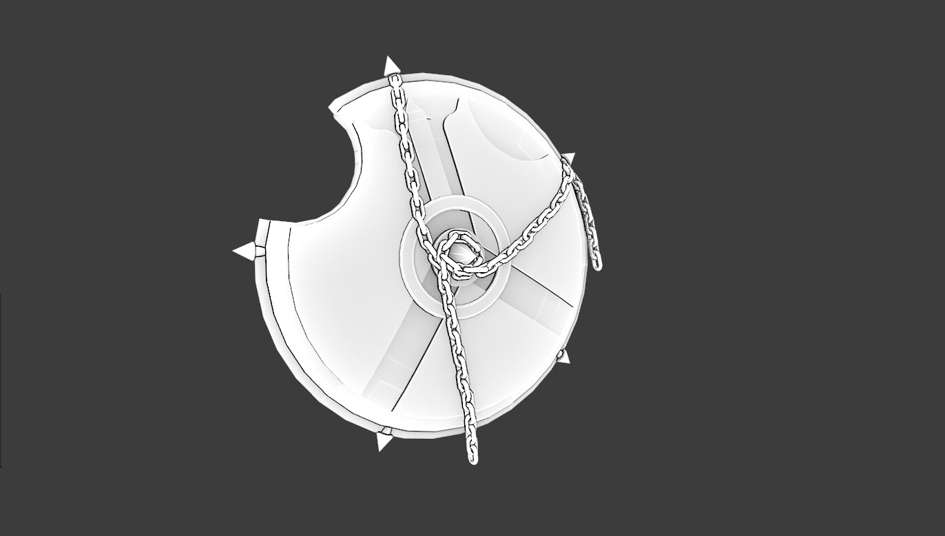 ArtStation - SHIELD GAME READY 3D MODEL | Game Assets