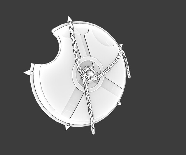 ArtStation - SHIELD GAME READY 3D MODEL | Game Assets