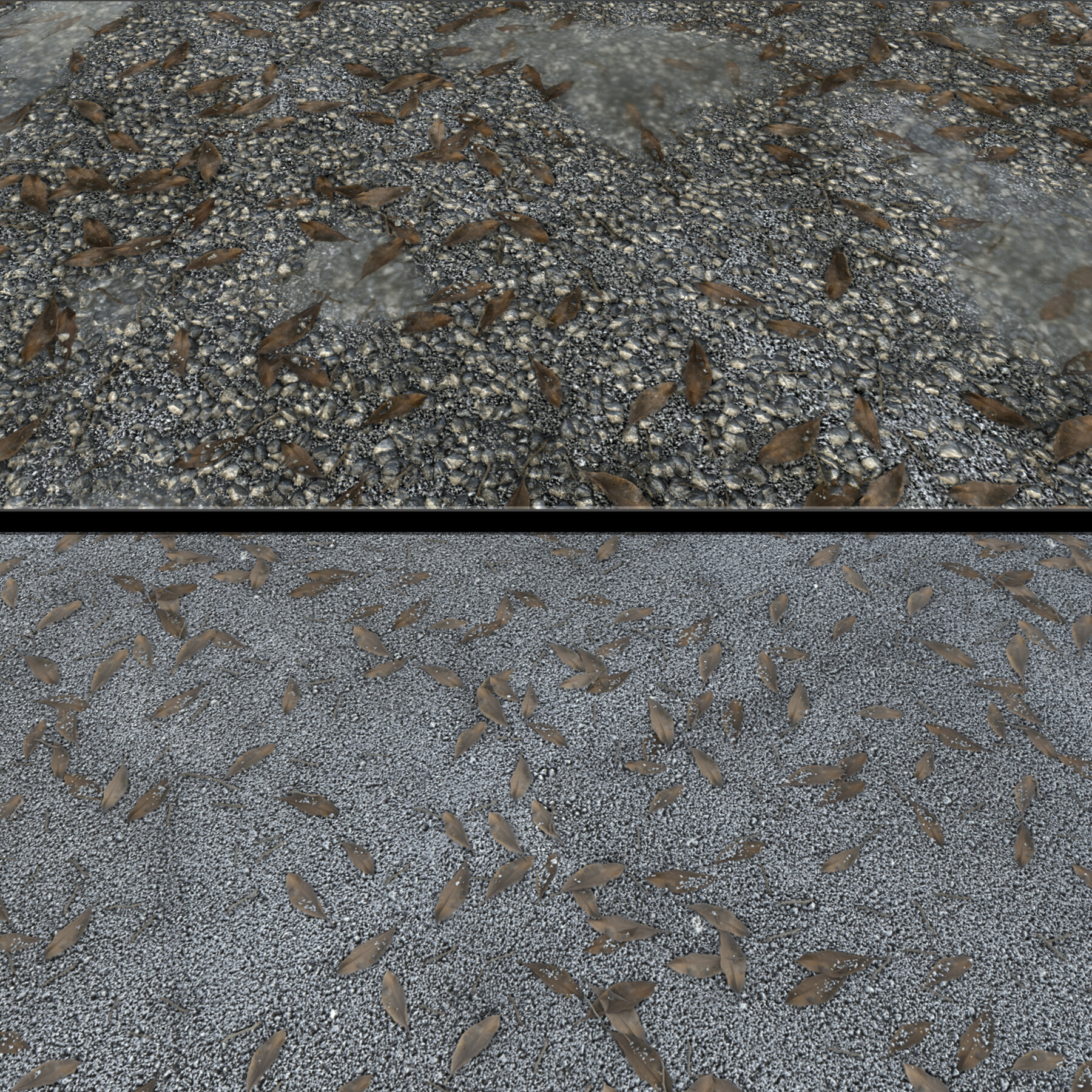 ArtStation - Road Materials Vol. 1 | Game Assets