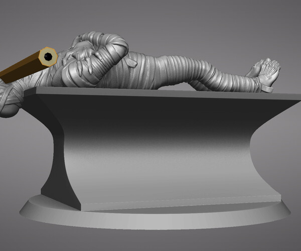 ArtStation - Mummy Tomb - Pen Holder Apple - Wacom - Default Pen 3D ...