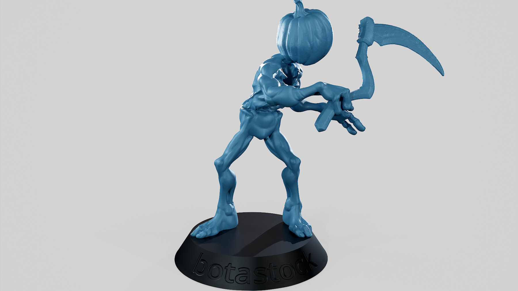ArtStation - Halloween Pumpkin Undead Pose 02 3D print model | Resources