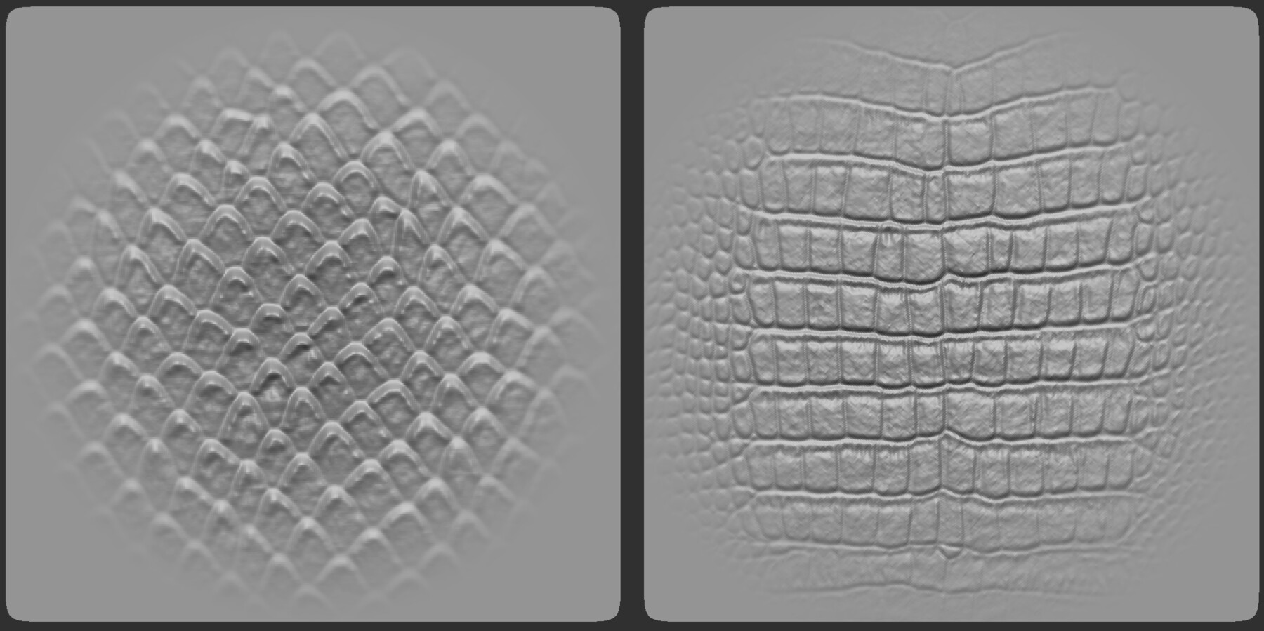 ArtStation - Reptile Scales / Skin Alphas V3 (45 Alphas) [Lizard ...