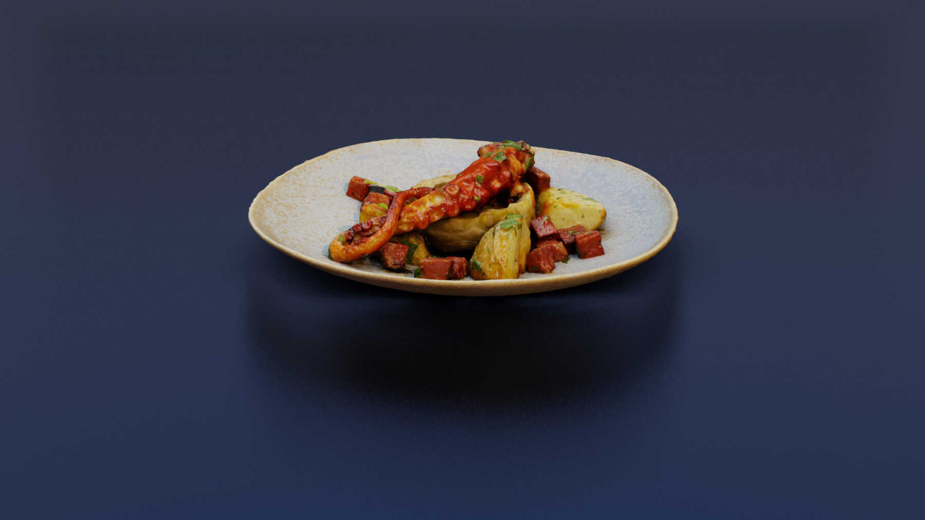 ArtStation - GRILLED OCTOPUS GAME READY | Resources