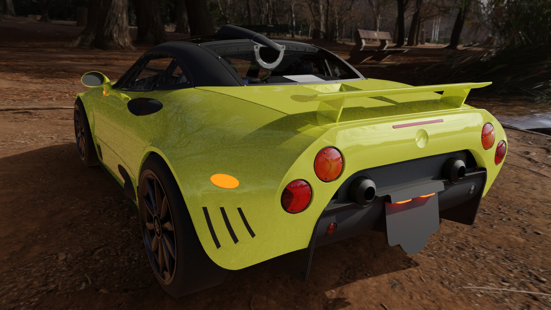 ArtStation - Spyker C8 Laviolette LM85 with Engine Sounds | Game Assets
