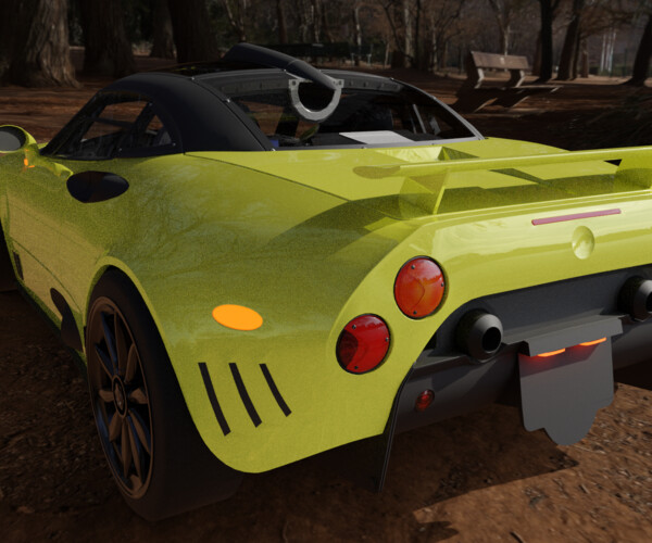ArtStation - Spyker C8 Laviolette LM85 with Engine Sounds | Game Assets