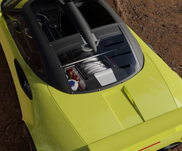 ArtStation - Spyker C8 Laviolette LM85 with Engine Sounds | Game Assets