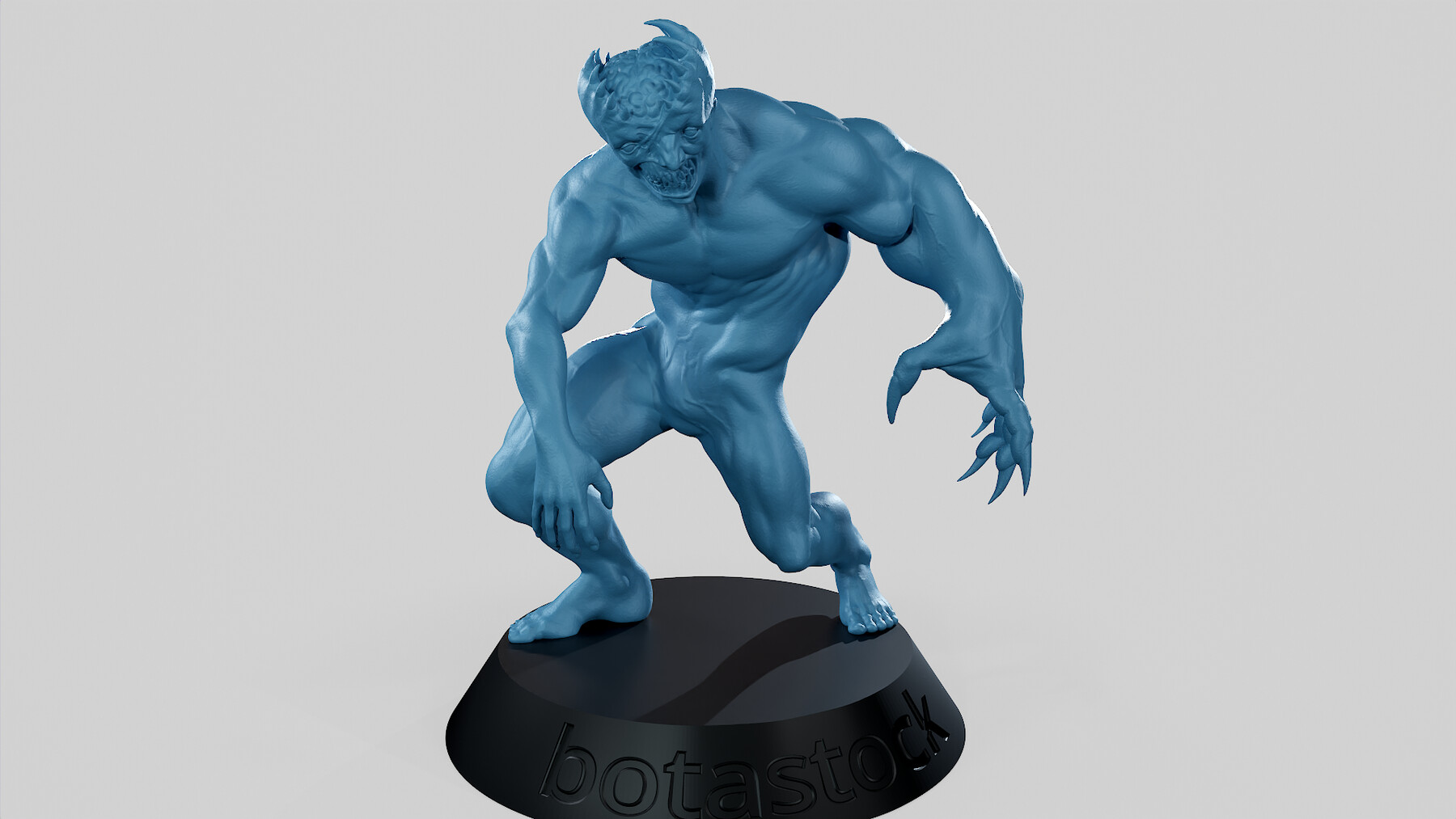 ArtStation - Asymmetric Monster 3D print model | Resources