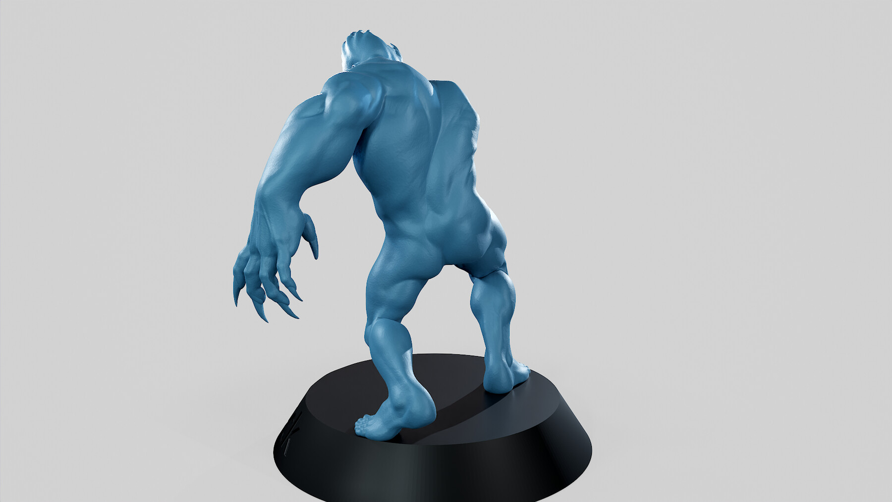ArtStation - Asymmetric Monster 3D print model | Resources