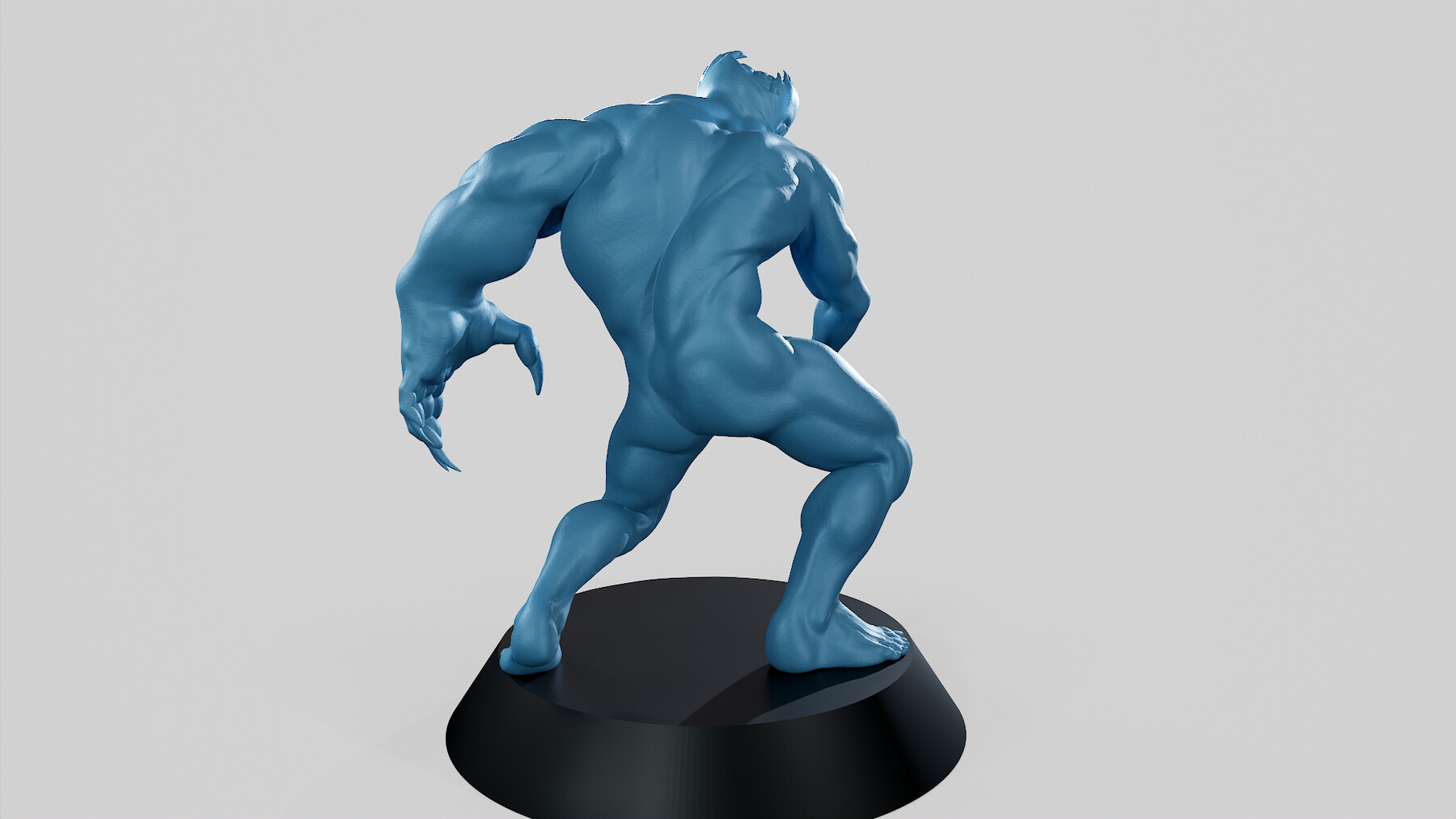 ArtStation - Asymmetric Monster 3D print model | Resources