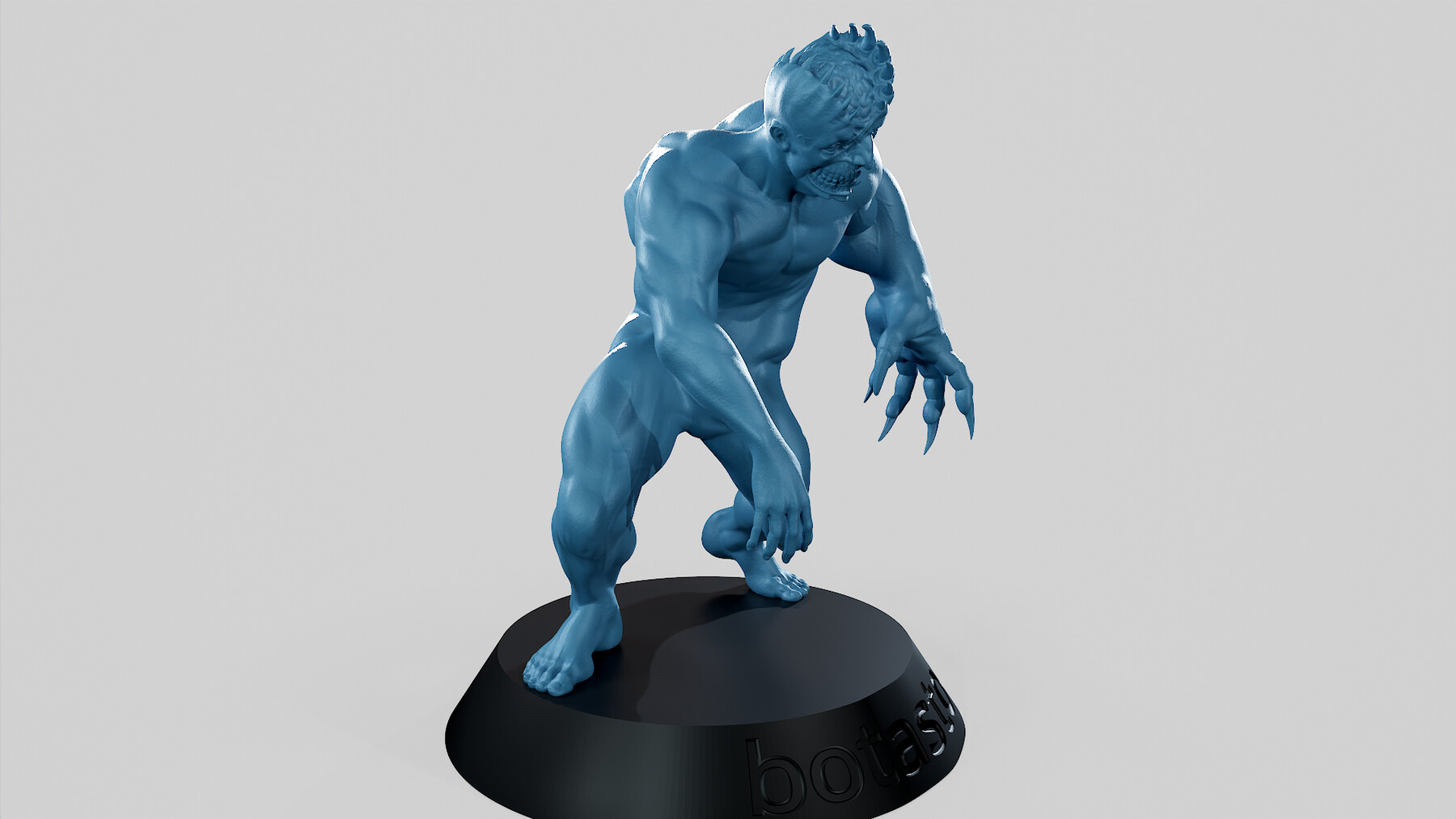 ArtStation - Asymmetric Monster 3D print model | Resources