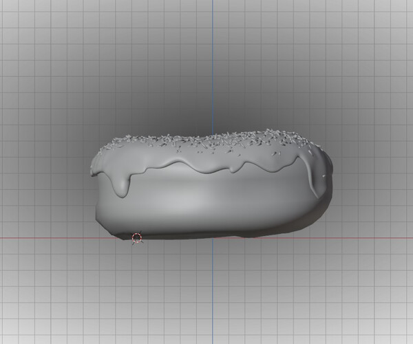 ArtStation - Vanilla Donut 3D Model - Textures & Animations | Resources