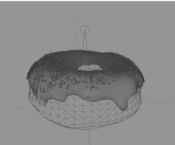 ArtStation - Vanilla Donut 3D Model - Textures & Animations | Resources