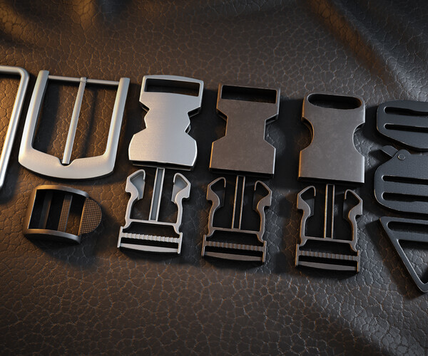 ArtStation - Buckles Package | Resources