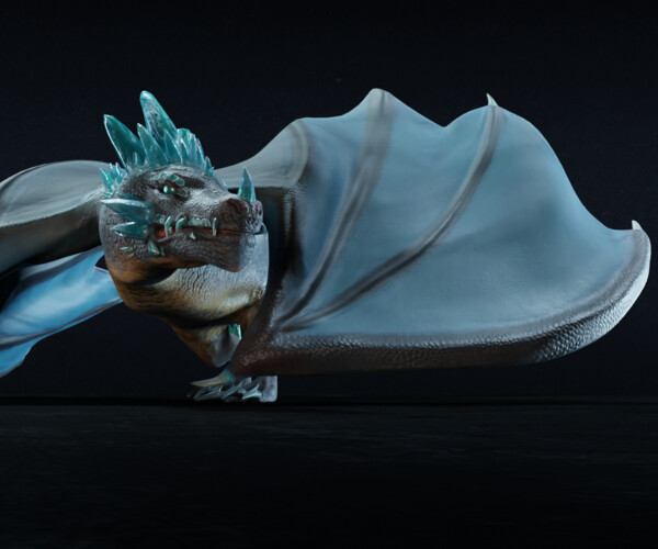 ArtStation - Crystal Dragons | Game Assets