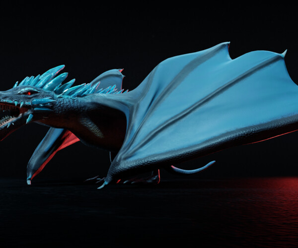 ArtStation - Crystal Dragons | Game Assets