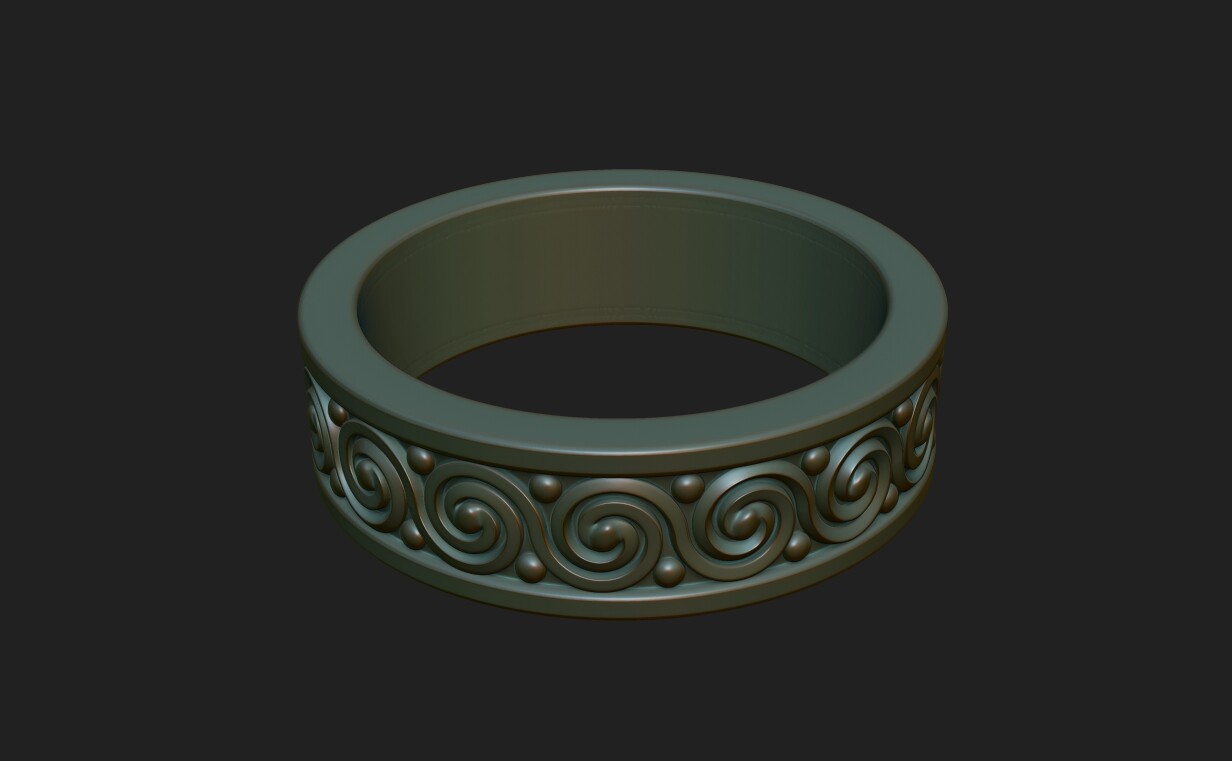 ArtStation - Ring 220904 3D print model | Resources