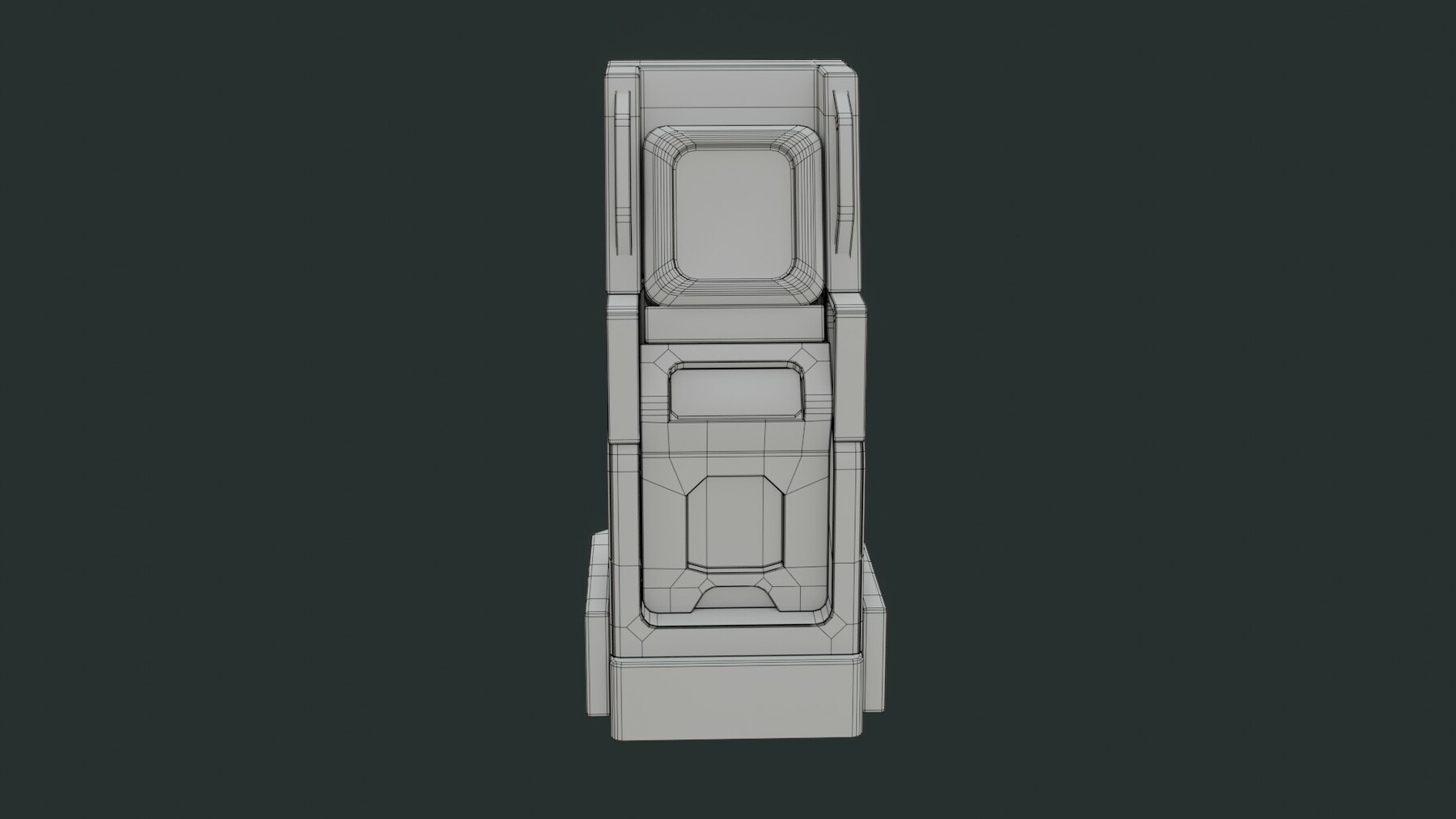 ArtStation - Sci-Fi Computer - Game Ready - PBR | Game Assets