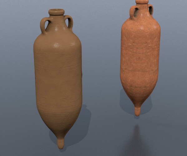 ArtStation - African-II type Amphora | Game Assets