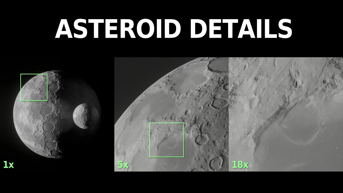 ArtStation - Procedural Moon Shader for Blender EEVEE | Resources