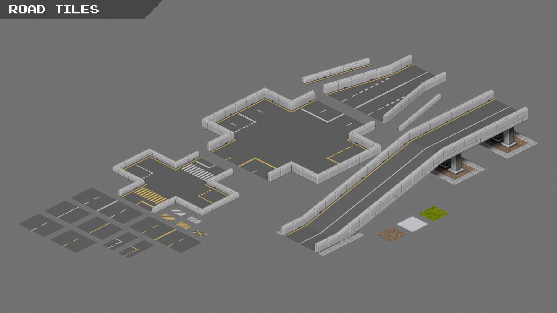 ArtStation - Game City Asset Pack | Game Assets