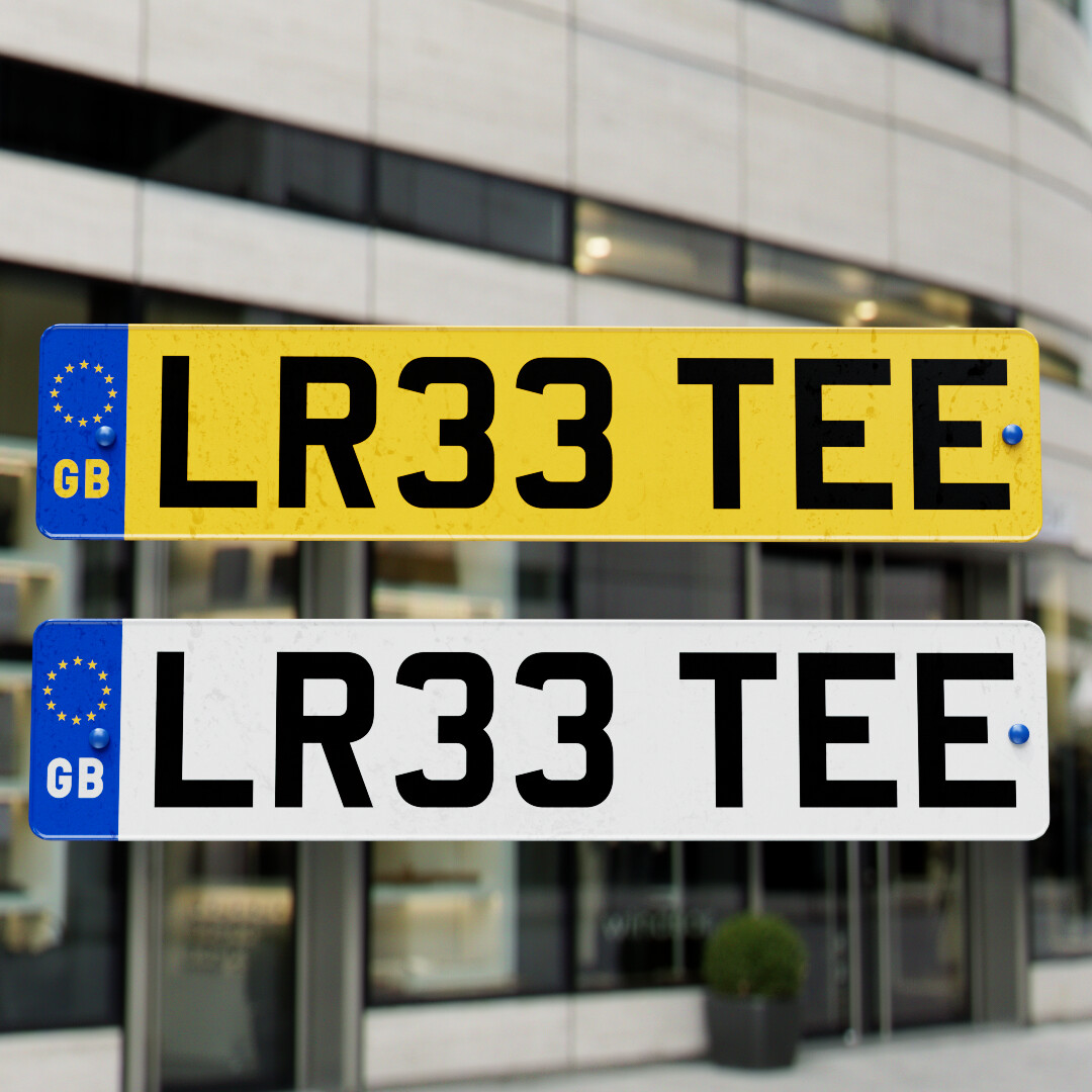 ArtStation - UK Number Plate GENERATOR (Real World Details) | Resources