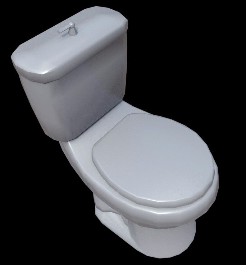 ArtStation - Clean Toilet | Game Assets