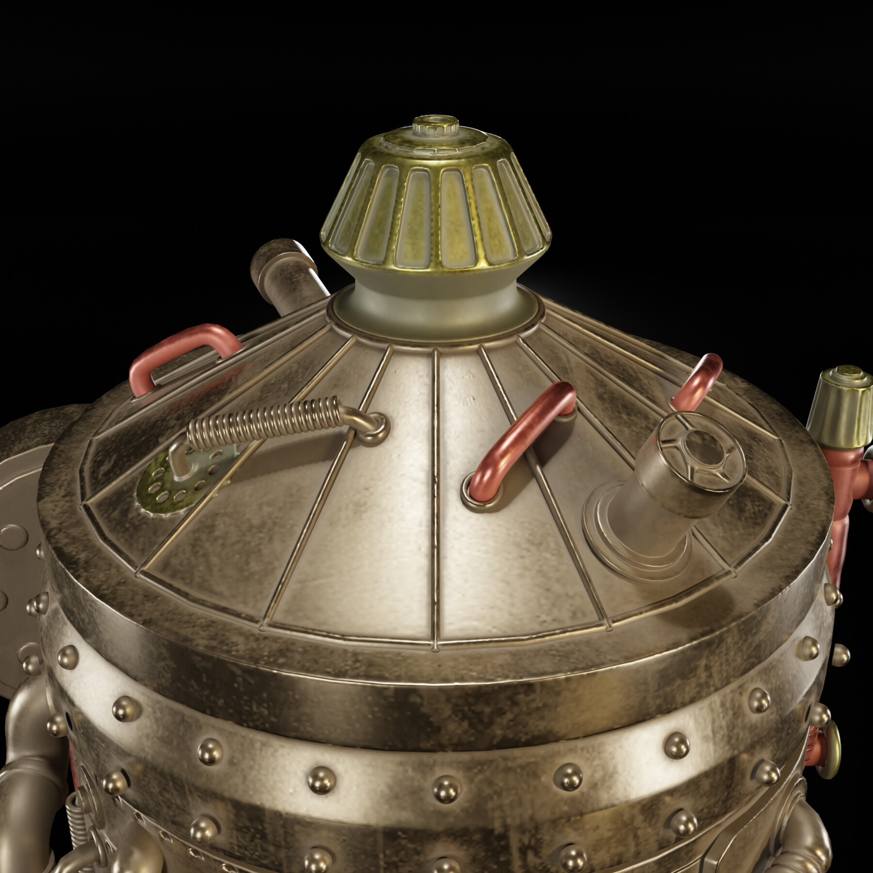 ArtStation - Time Displacement Capsule Clock and Pen Pot Figurine home ...