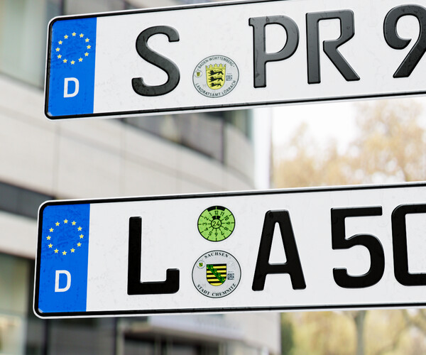 ArtStation - European Number Plate GENERATOR (Real World Details ...
