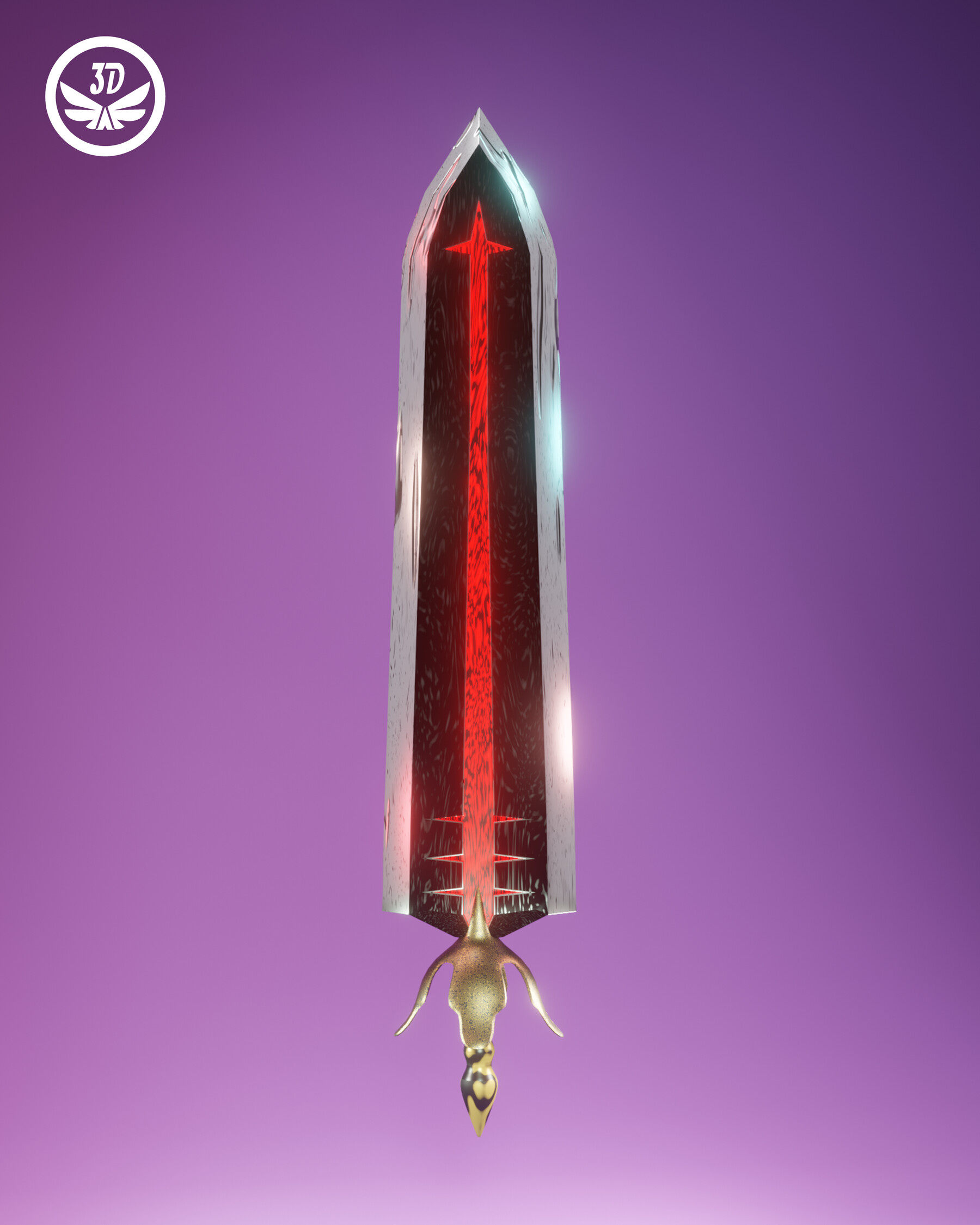 ArtStation - Asta's sword from the anime Black Clover, demon dweller ...