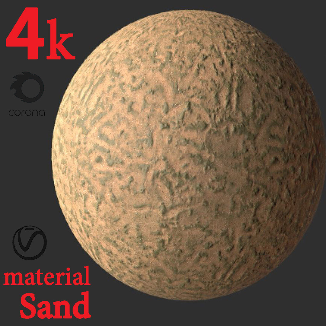 ArtStation - MATERIAL 4K SAND | Game Assets