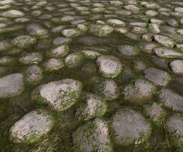 ArtStation - GROUND MATERIAL | Game Assets