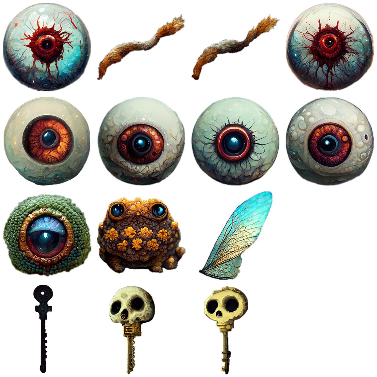 ArtStation - Fantasy pack - 729 Icons | Game Assets