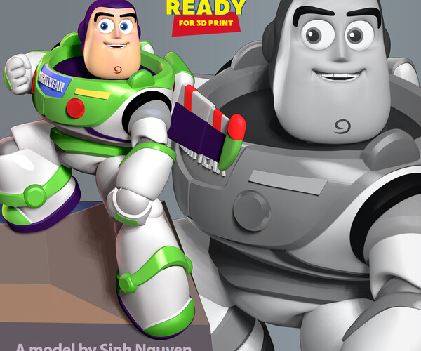 ArtStation - Buzz Lightyear Fanart | Resources