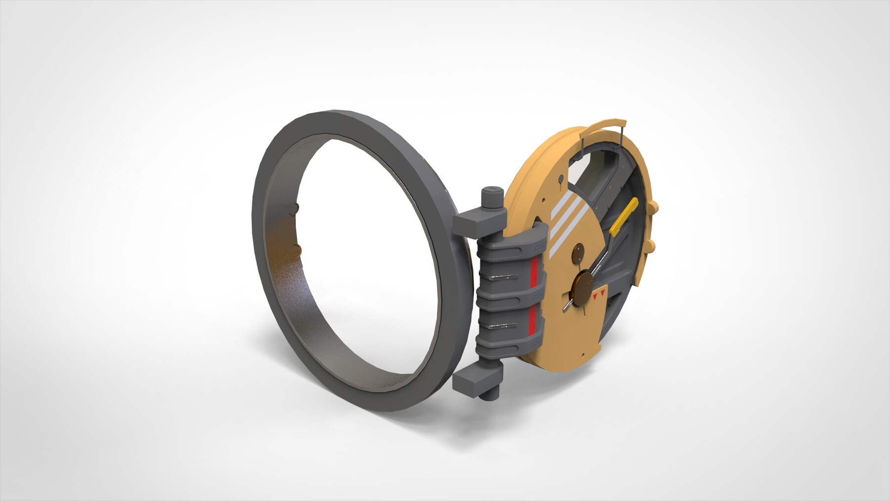 ArtStation - sci fi hatch 1 | Resources