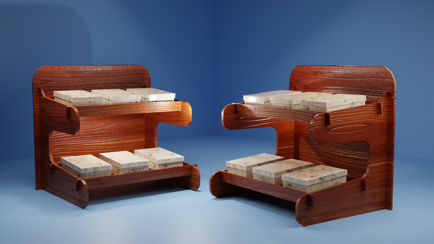 ArtStation - Display Stand Wood | Resources