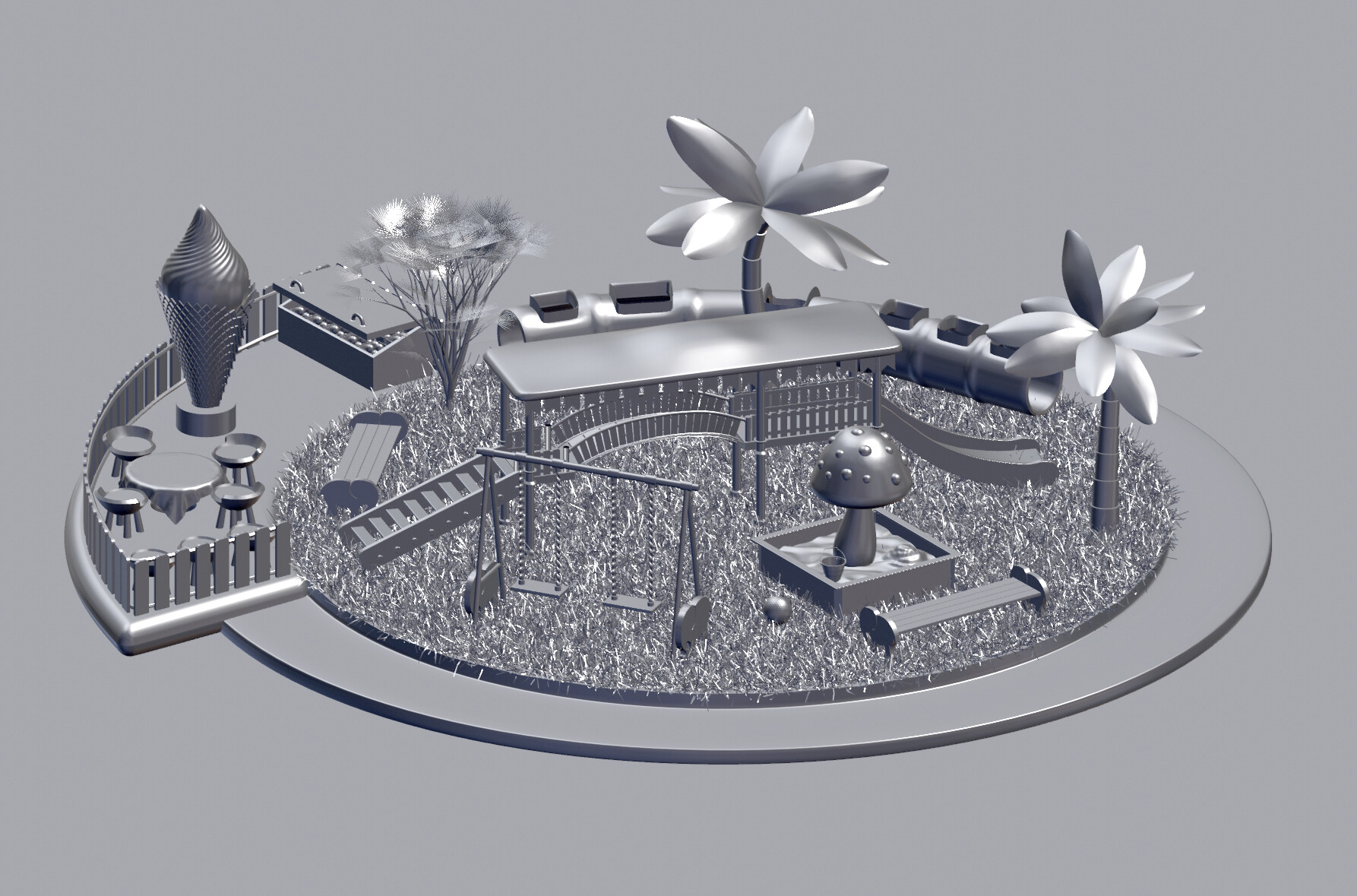 ArtStation - Playground_ 3d modeling | Resources