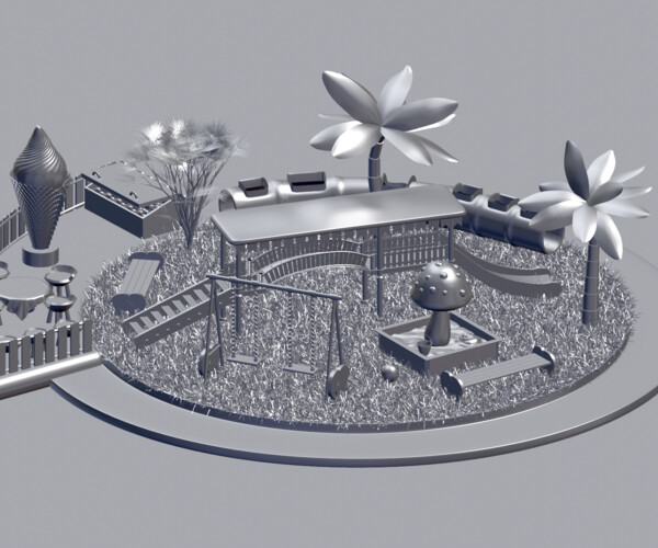 ArtStation - Playground_ 3d modeling | Resources