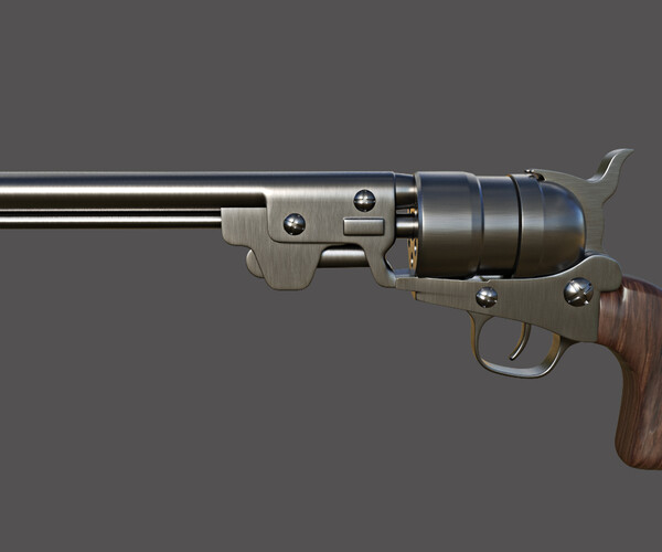 ArtStation - 7 High Poly Gun Pack | Game Assets