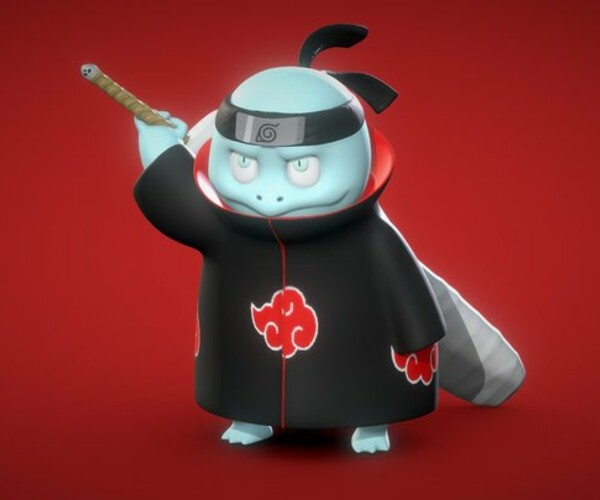 ArtStation - POKEMON AKATSUKI COLLECTION - 3D PRINT | Resources