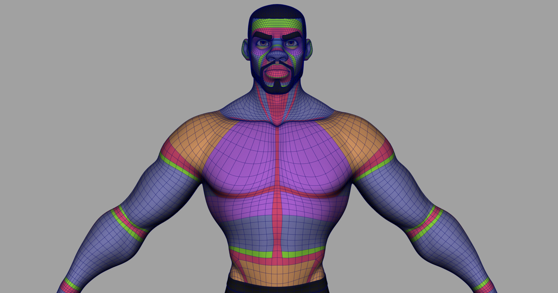 ArtStation - Black Man Body Base | Resources