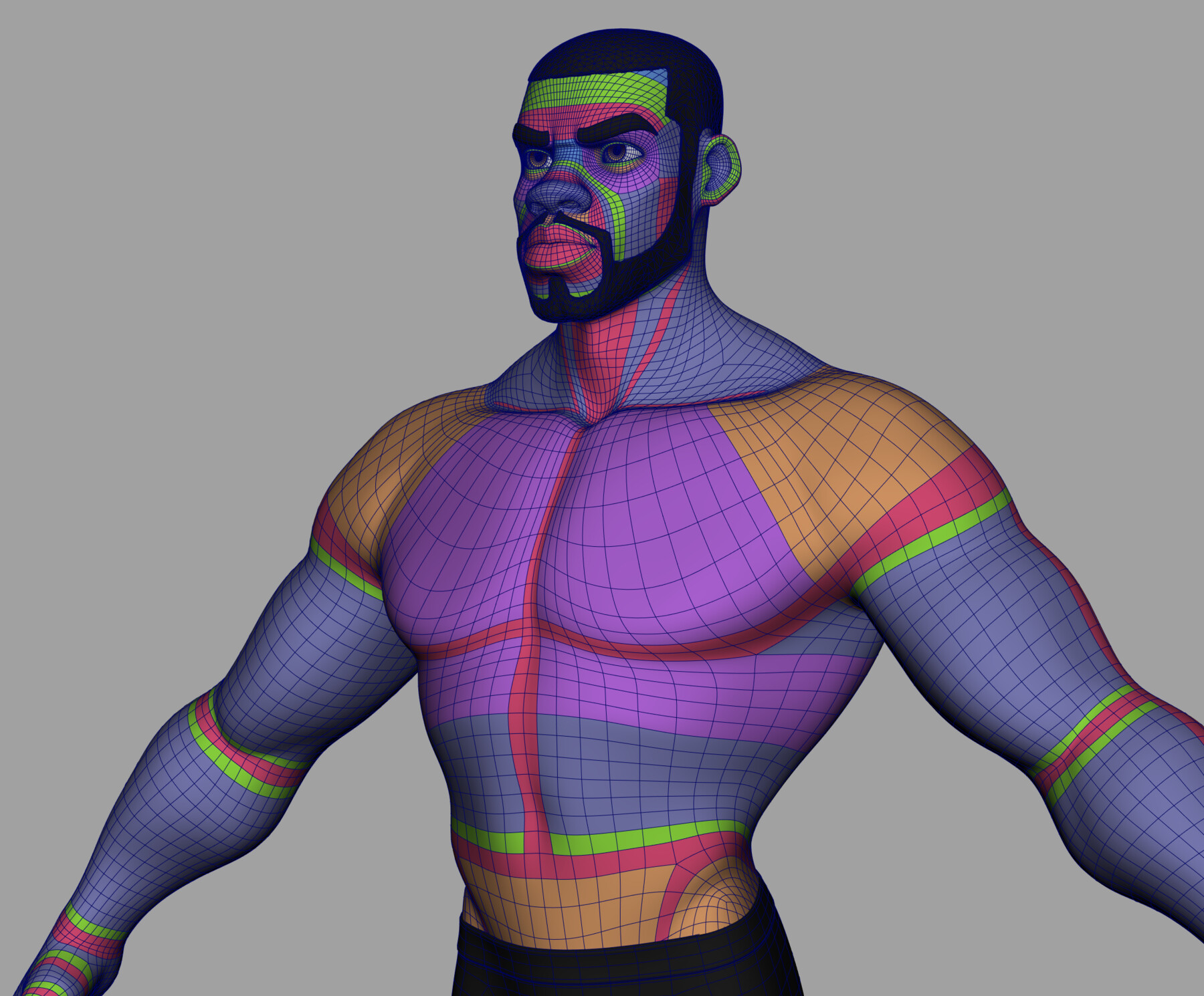 ArtStation - Black Man Body Base | Resources