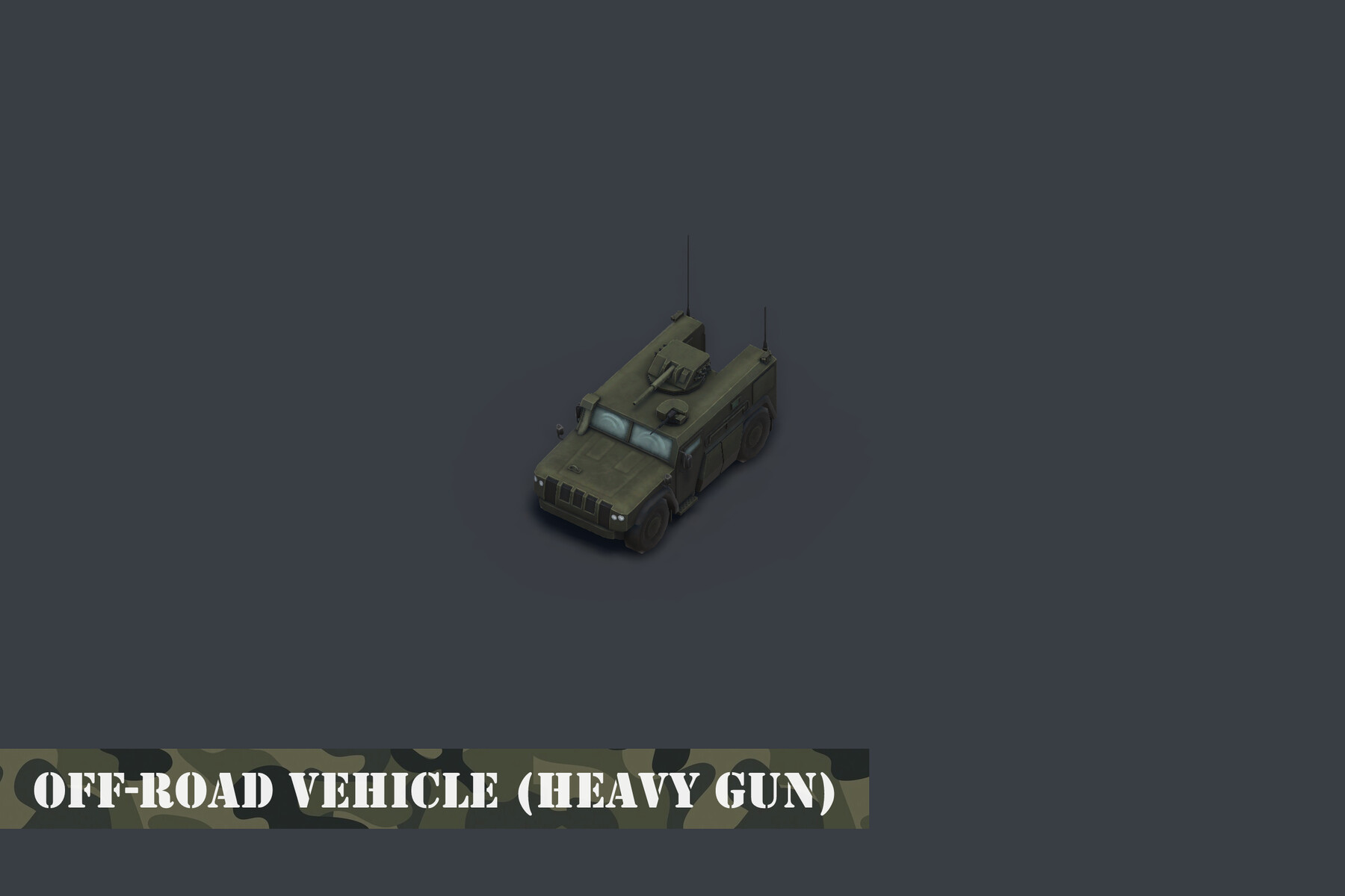 ArtStation - Mobile Off-road Vehicle | Game Assets