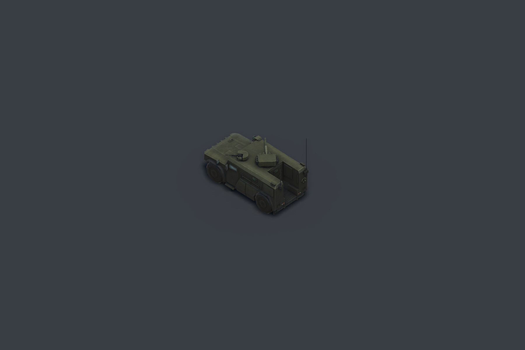 ArtStation - Mobile Off-road Vehicle | Game Assets