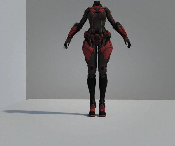 ArtStation - Shadow armor science realism character of science and ...