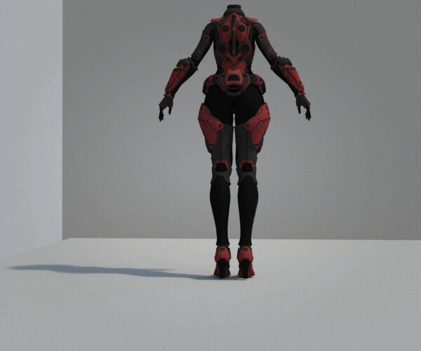 ArtStation - Shadow armor science realism character of science and ...