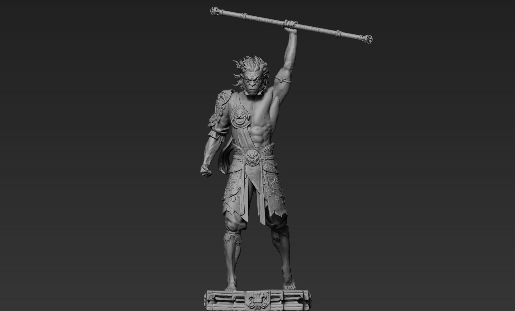 ArtStation - Monkey King 3d Print model | Resources