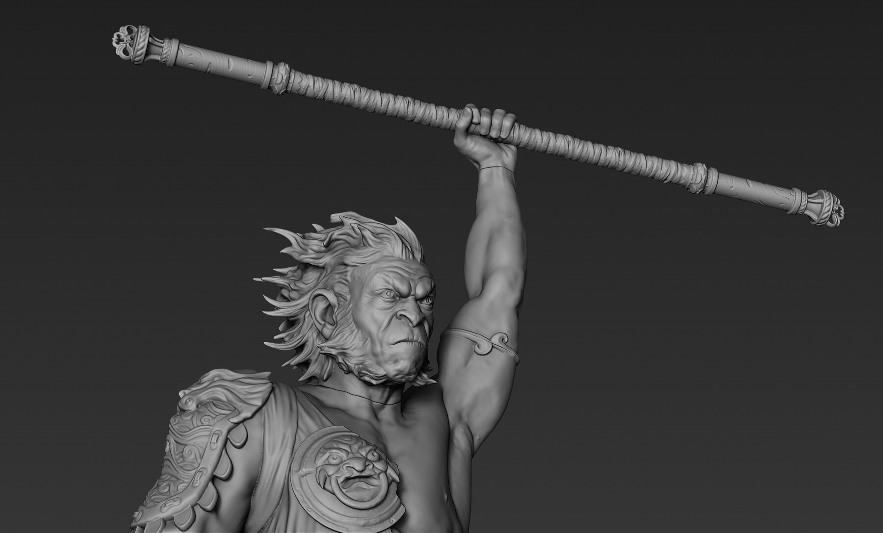 ArtStation - Monkey King 3d Print model | Resources
