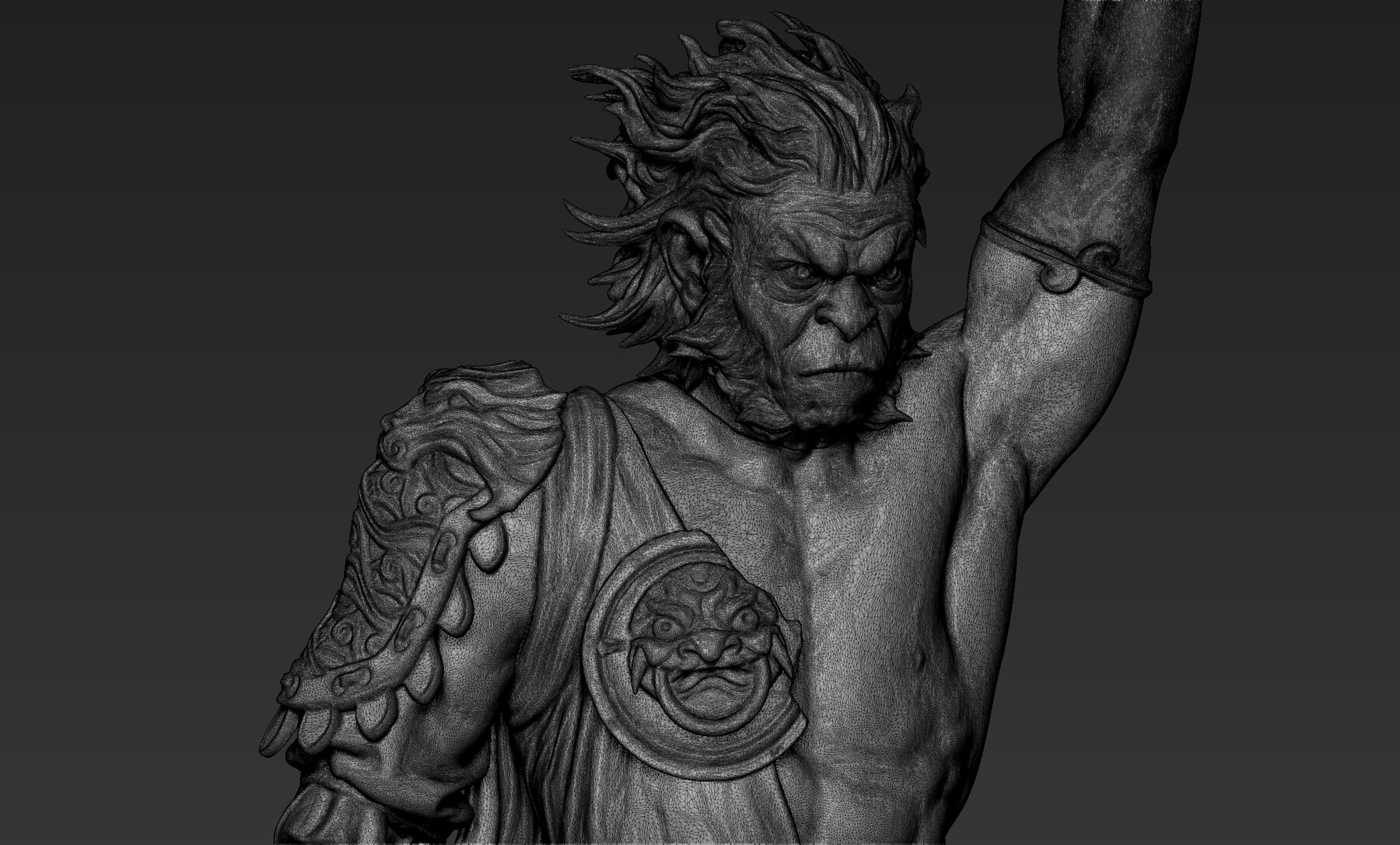 ArtStation - Monkey King 3d Print model | Resources