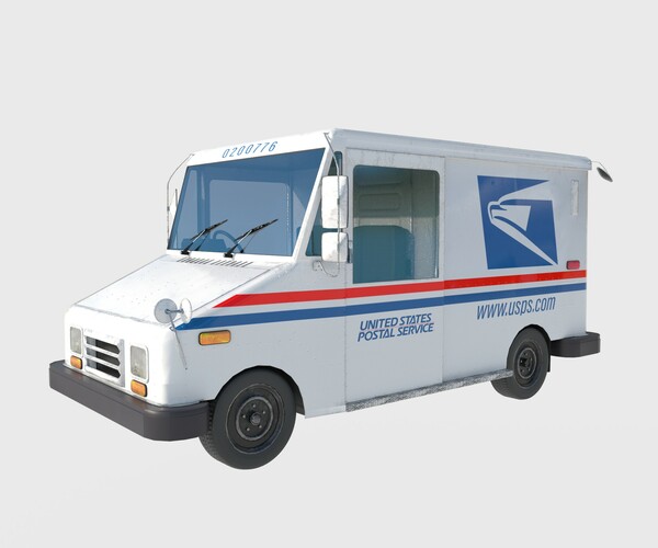 ArtStation - Grumman LLV USA post | Game Assets