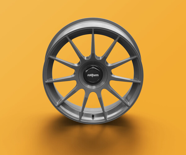 ArtStation - Rotiform DTM Rim/Wheel 3D Model | Resources